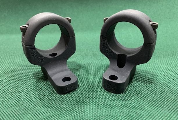 RINGS DNZ RINGMOUNT HOWA 1'' MEDIUM BLACK - Bankstown Gun Shop