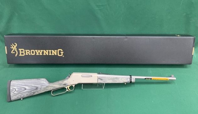 .308 BROWNING BLR LEVER ACTION STAINLESS LAMINATED TAKEDOWN 4 SHOT MAG ...