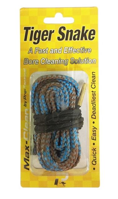 BORE SNAKE RIFLE TIGER ROPE MAX CLEAN 22 CALIBRE - Bankstown Gun Shop