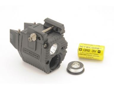 NITECORE UNIVERSAL LIGHT WITH LASER 300 LUMEN - FITS PIC RAIL ...