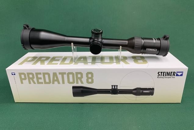 SCOPE STEINER PREDATOR8 2-16x42 CCW BALLISTIC TURRET ILLUMINATED 30MM ...