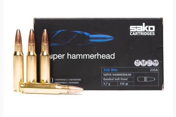 AMMO SAKO 308/150G SUPER HAMMERHEAD (20) C629235ASA10 - Bankstown Gun Shop