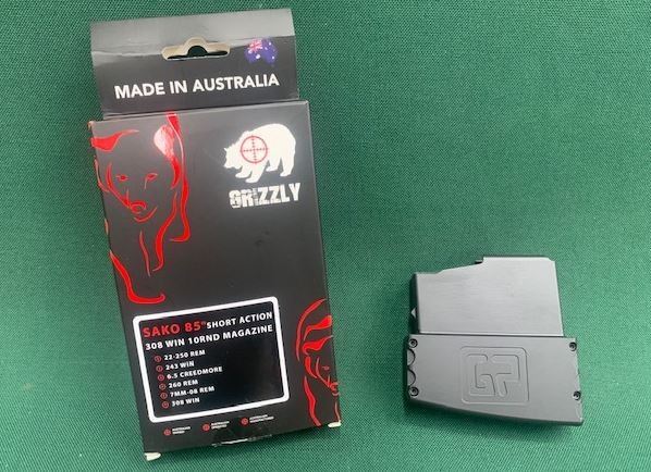 MAG SAKO 85 308 BLUED 10RD BY GRIZZLY - Bankstown Gun Shop