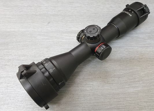 SCOPE NYKRON OPTICS AIR RIFLE 4x32 ADJUSTABLE OBJECTIVE MILL DOT ...