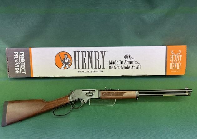 .30-30 HENRY MODEL H009GL LEVER ACTION BLUED WOOD 20'' BARREL LARGE ...