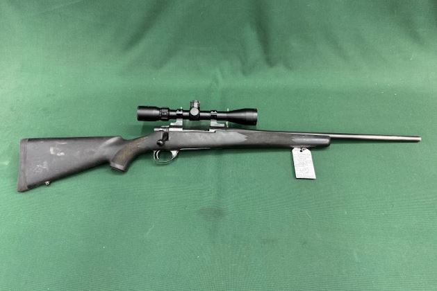 .243 HOWA 1500 BLUED SYNTHETIC WITH 4-12X40 NIKKO SCOPE & RINGMOUNT ...