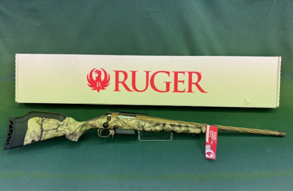 .308 RUGER AMERICAN GEN II GO WILD CAMO 22" BARREL WITH MUZZLE BREAK ...