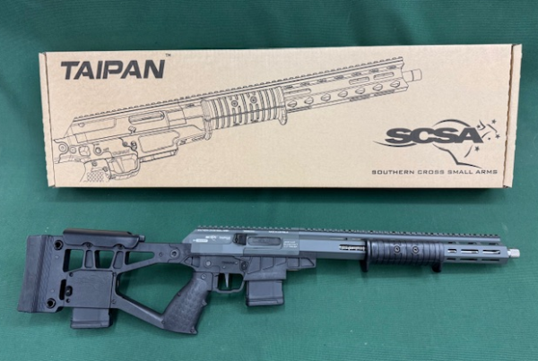 .300BLK SCSARMS TAIPAN EVO (BLACK GREY) PUMP ACTION WITH 2 X 10 RND ...